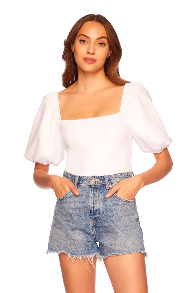 puff sleeve top – Susana Monaco‎