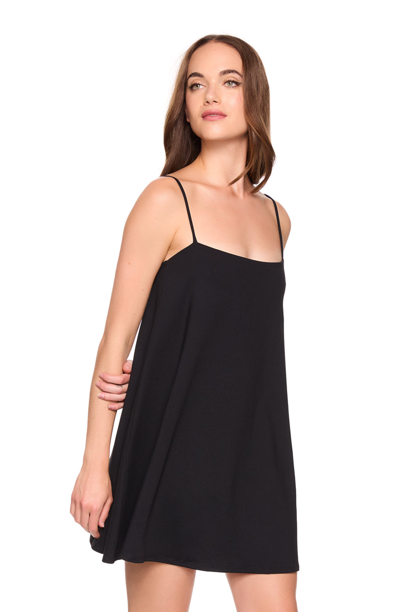 string flare dress – Susana Monaco‎